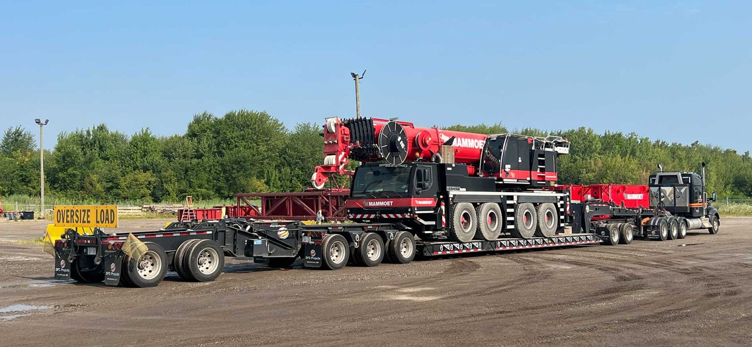 Oversize & Heavy Haul Trucking | DFS Projects Canada & USA