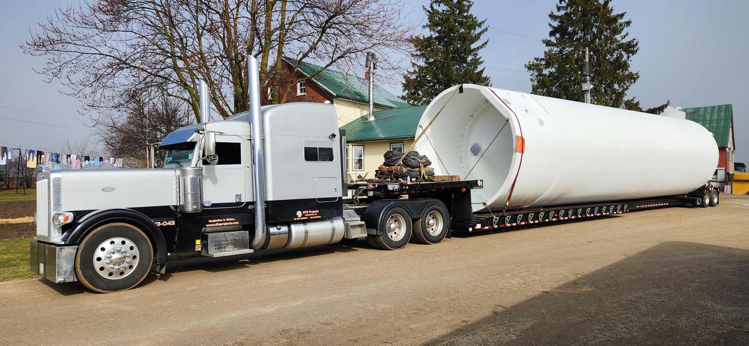 Oversize & Heavy Haul Trucking | DFS Projects Canada & USA